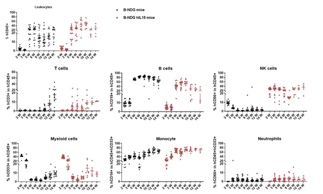 Immune system-reconstituted models for immuno-oncology research: Applications of CD34+ humanized ...