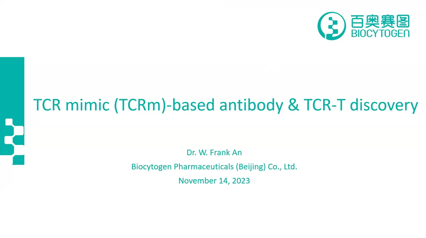 Generation of TCR-mimic antibodies targeting intracellular proteins to ...